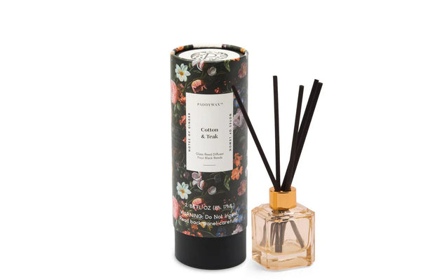 Botanica Glass Diffuser - Cotton + Teak - Humana