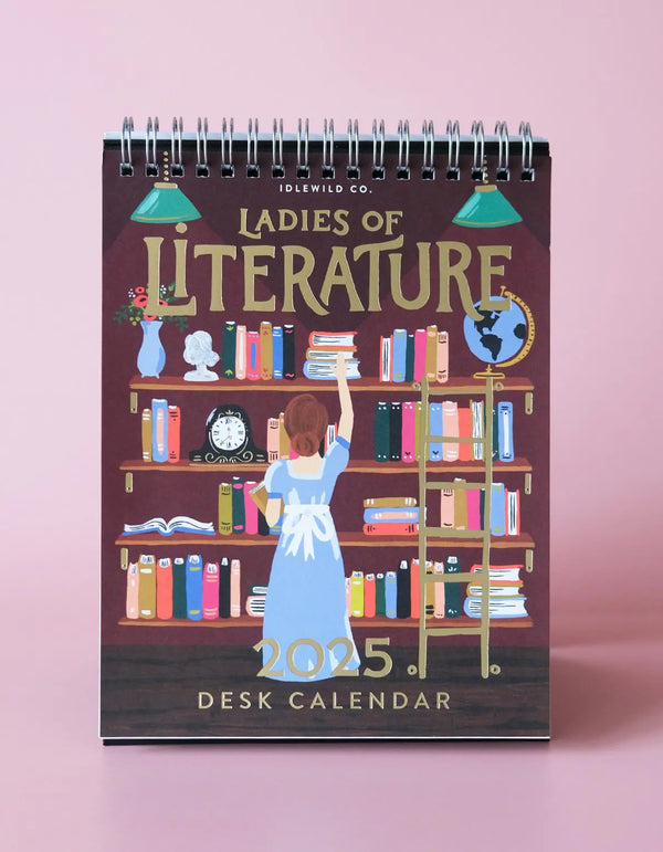 Ladies of Literature 2025 Desk Calendar - Humana