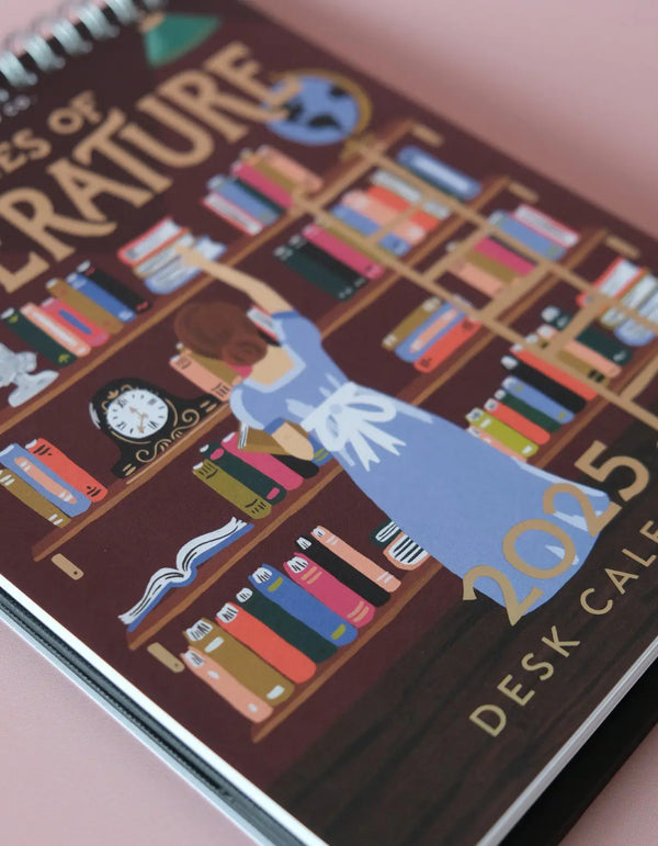 Ladies of Literature 2025 Desk Calendar - Humana