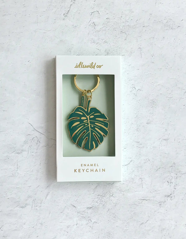 Monstera Keychain - Humana