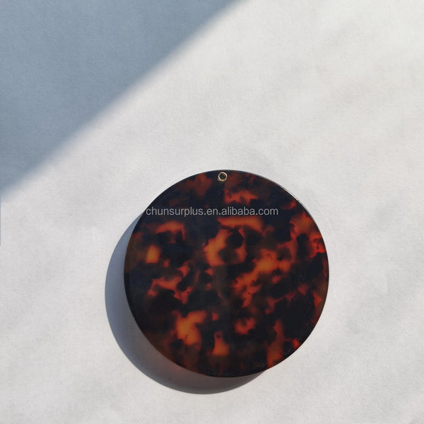 Round Acetate Mirrors 7.5mm - Humana