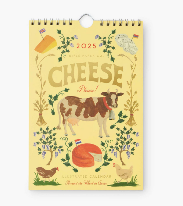 2025 Cheese Kitchen Calendar (6x9) - Humana