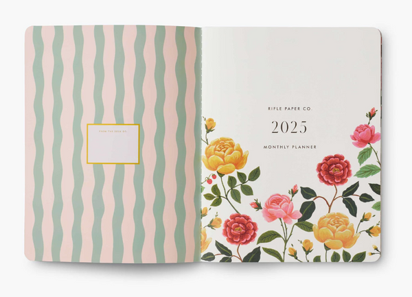 2025 Roses 12-Month Appointment Notebook - Humana