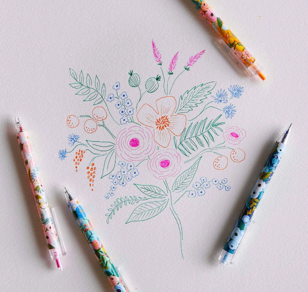 Garden Party Gel Pen Set of 4 - Humana