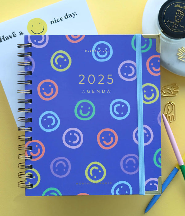 Smileys 2025 Spiral-Bound Planner - Humana